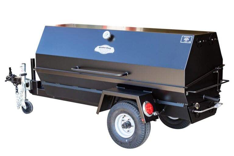 Shop 72 Roaster Trailer for BBQ Catering Use
